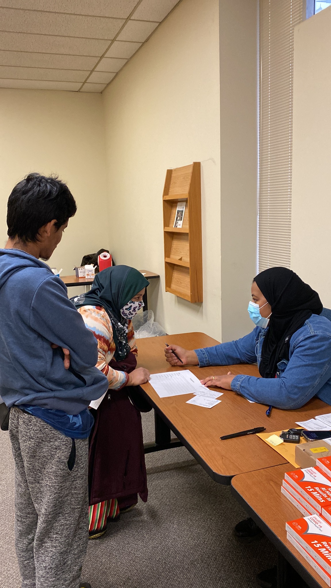 Successful Vaccine Clinic - Nearly 100 Vaccines Administered | The Center