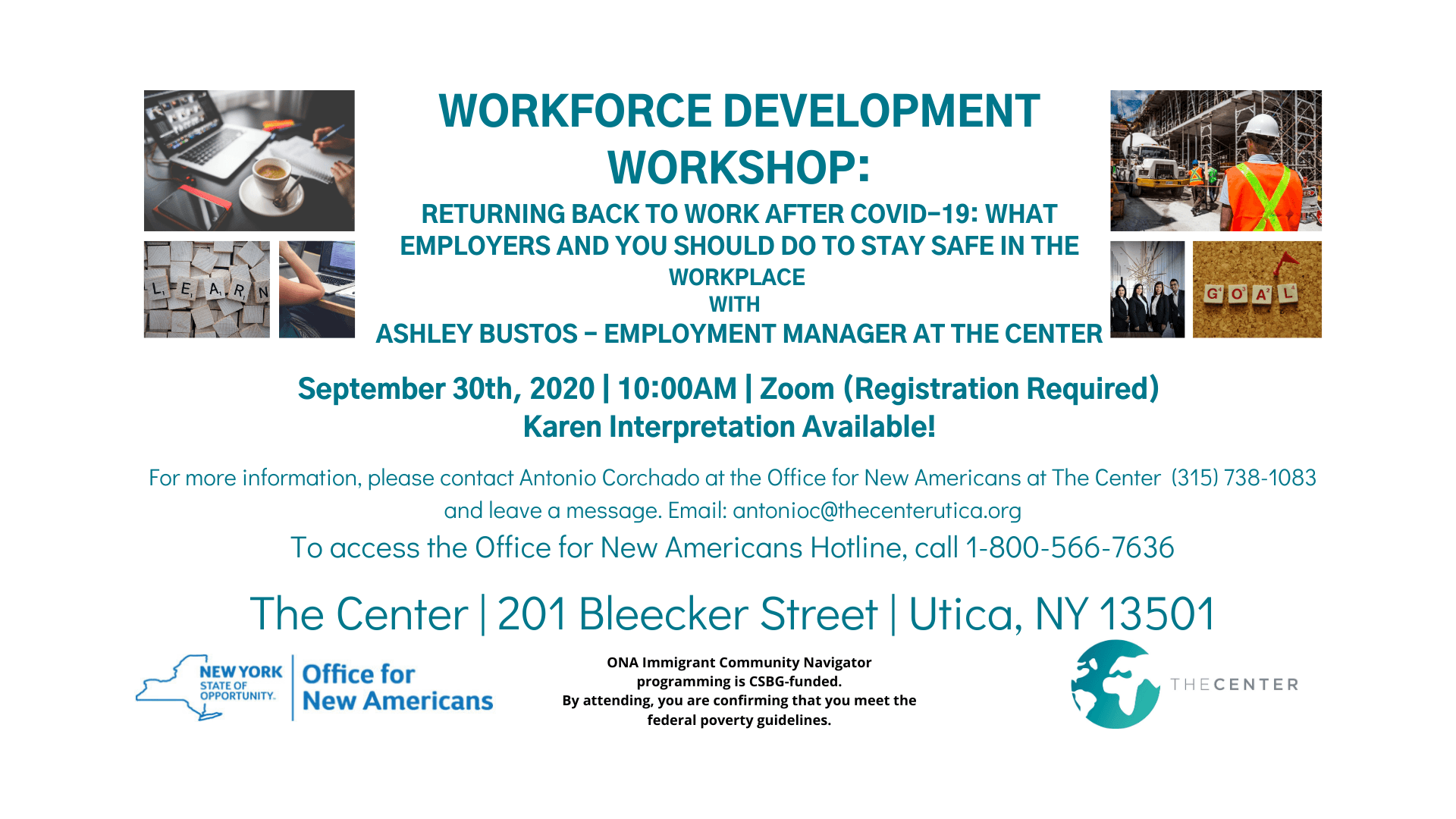 ONA Navigator Workforce Development: Returning Back to Work After COVID ...