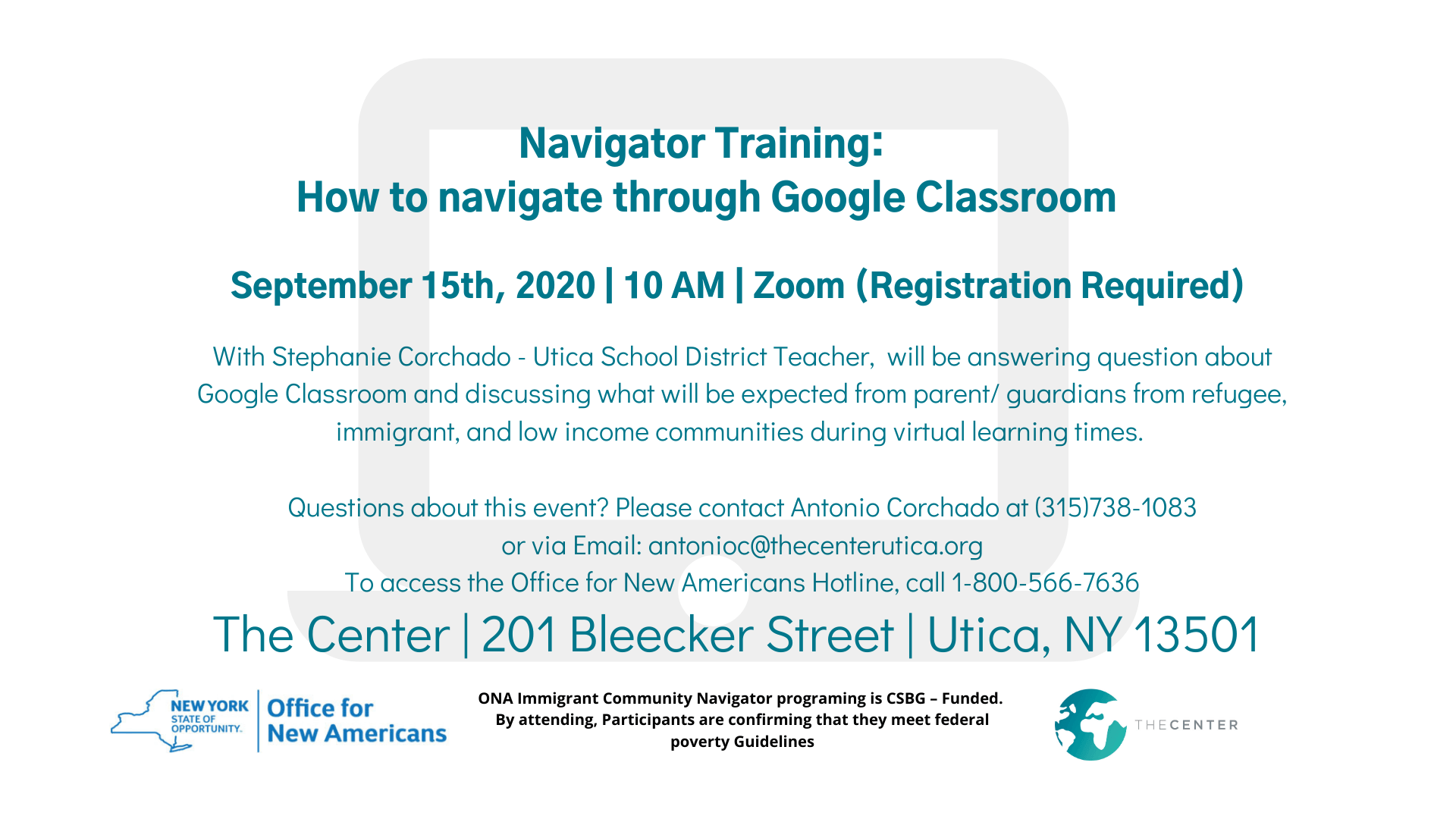 ONA Navigator Training: How to navigate through Google Classroom | The ...